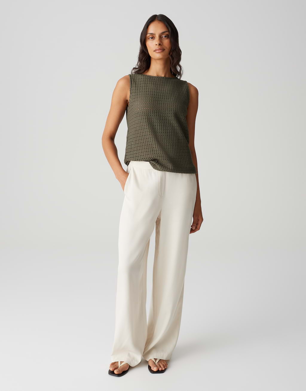 Topje Idali groen online bestellen | OPUS online shop