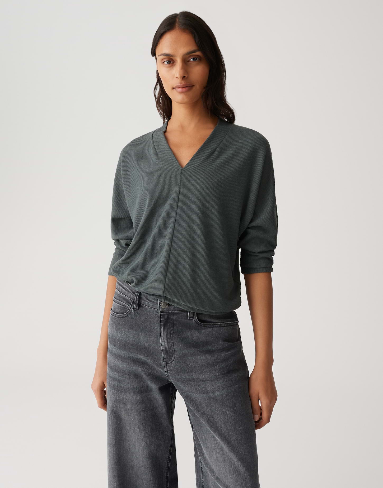 Dreiviertelarmshirt Sluto grün online bestellen | OPUS Online Shop