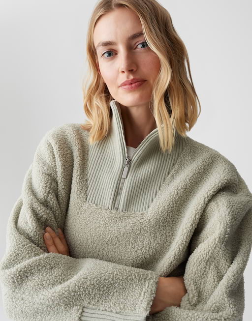 Sweatshirt Gick grün online bestellen | OPUS Online Shop