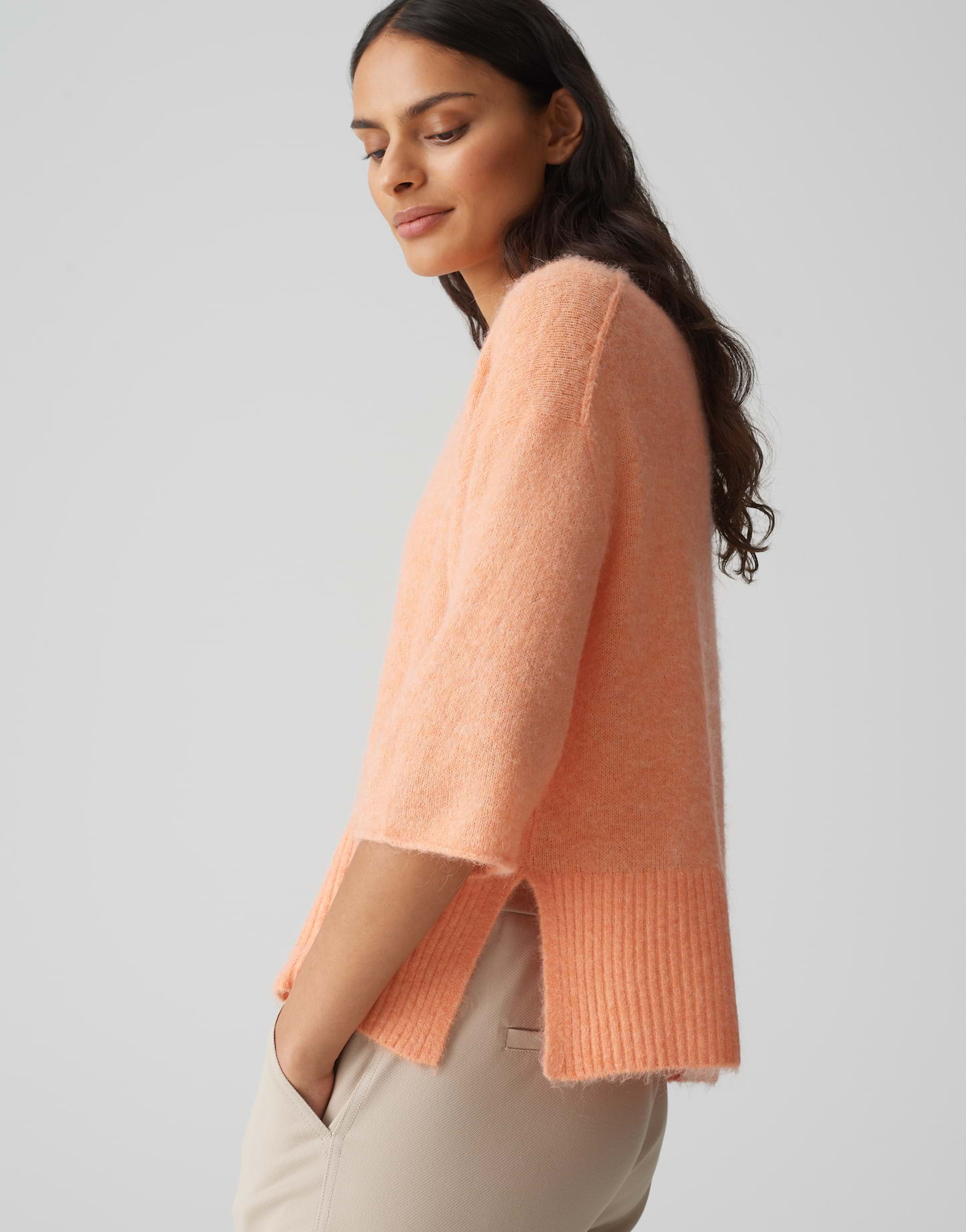 Pullover Poria orange online bestellen | OPUS Online Shop