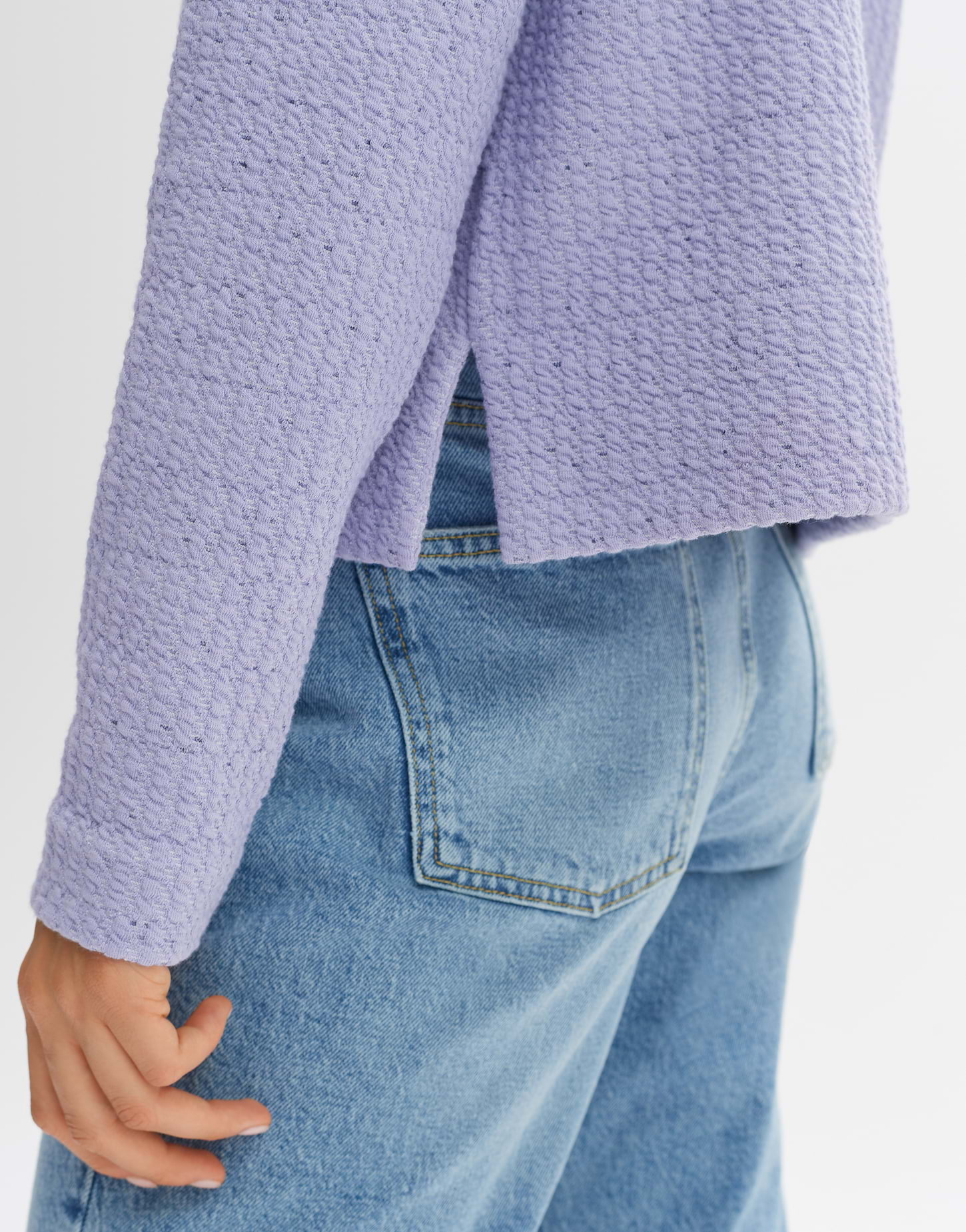 Sweatshirt Gozy lila online bestellen | OPUS Online Shop