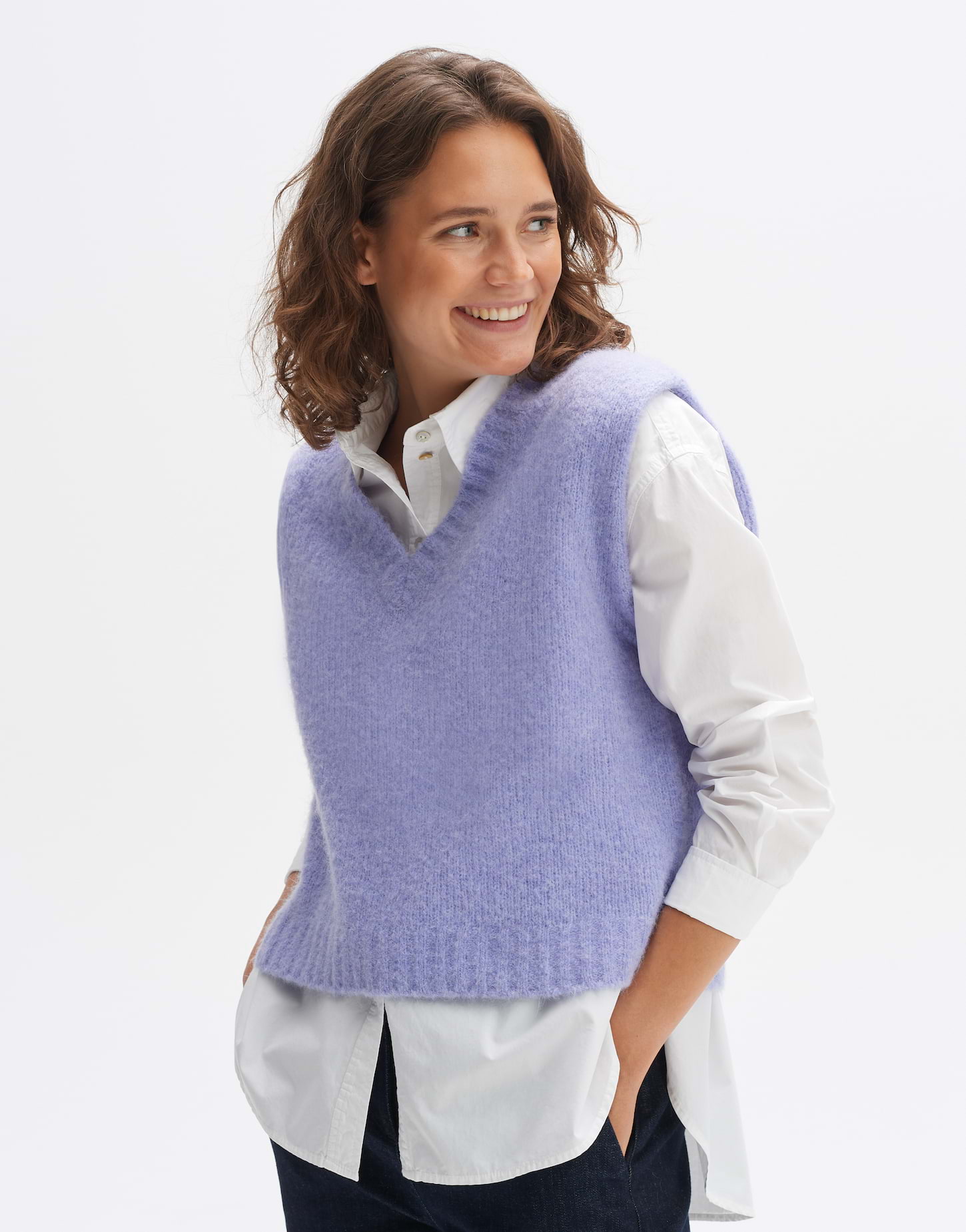 Pullunder Pilom lila online bestellen | OPUS Online Shop