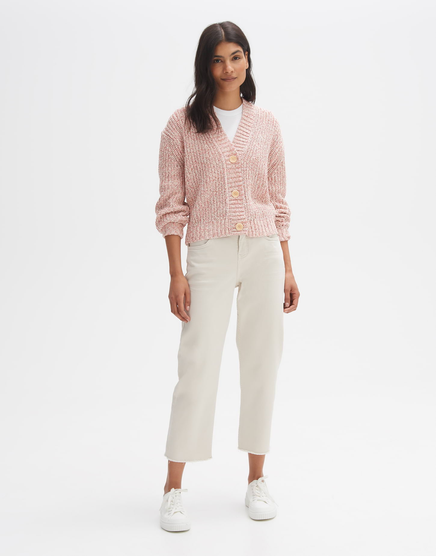 Strickjacke Darano rot online bestellen | OPUS Online Shop