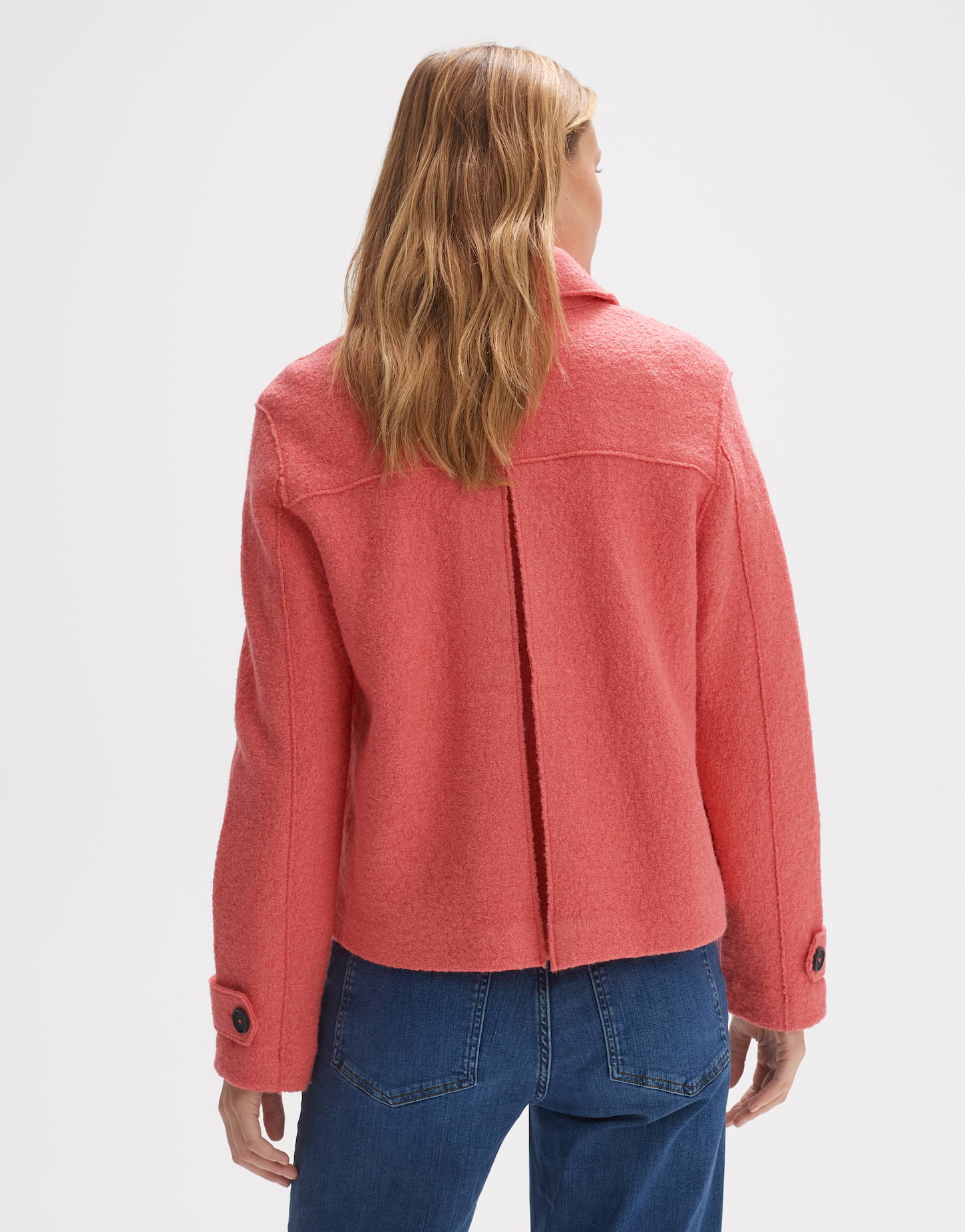 Wolljacke Hayama rot online bestellen | OPUS Online Shop