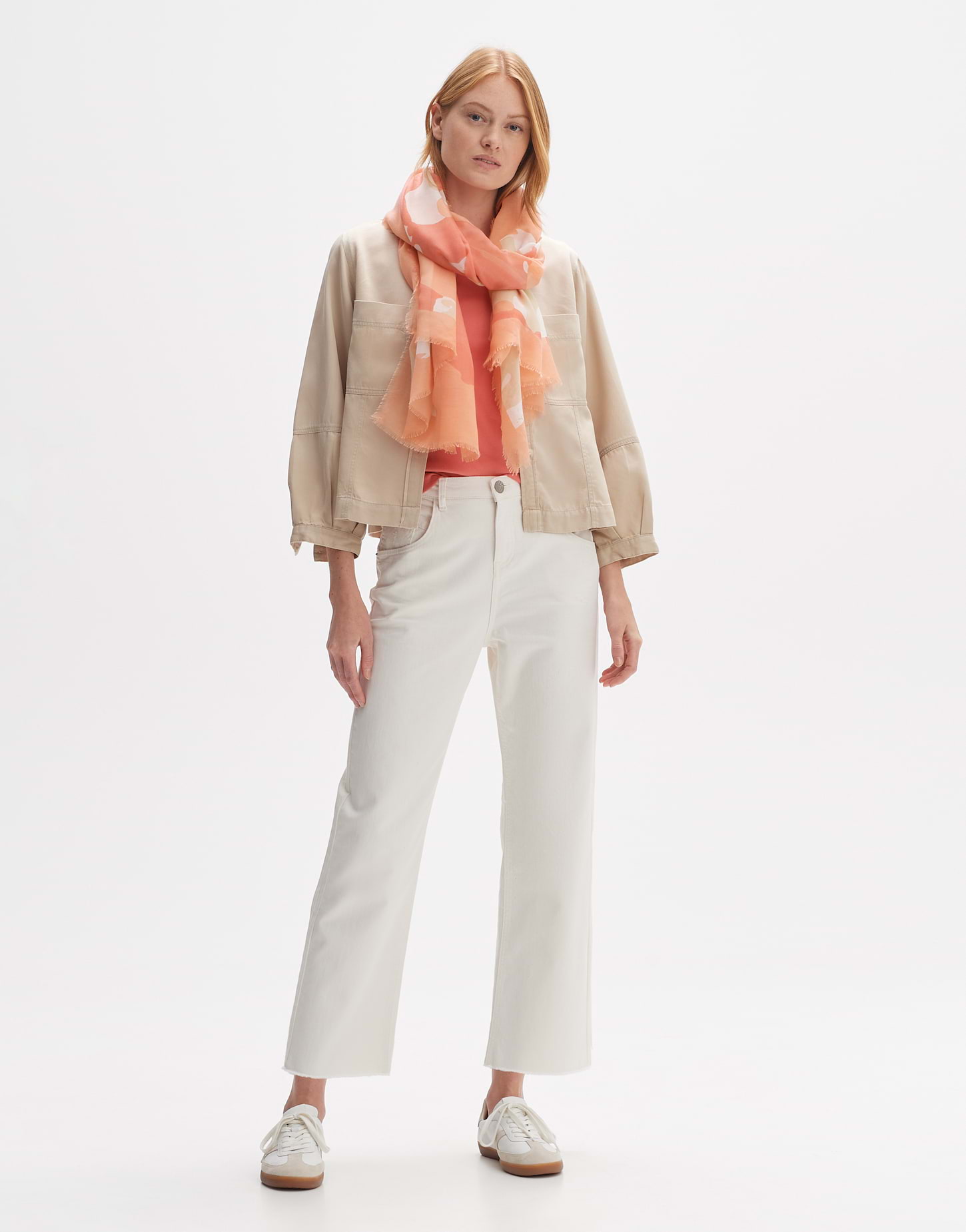 Tuch Ablomi scarf orange online bestellen | OPUS Online Shop