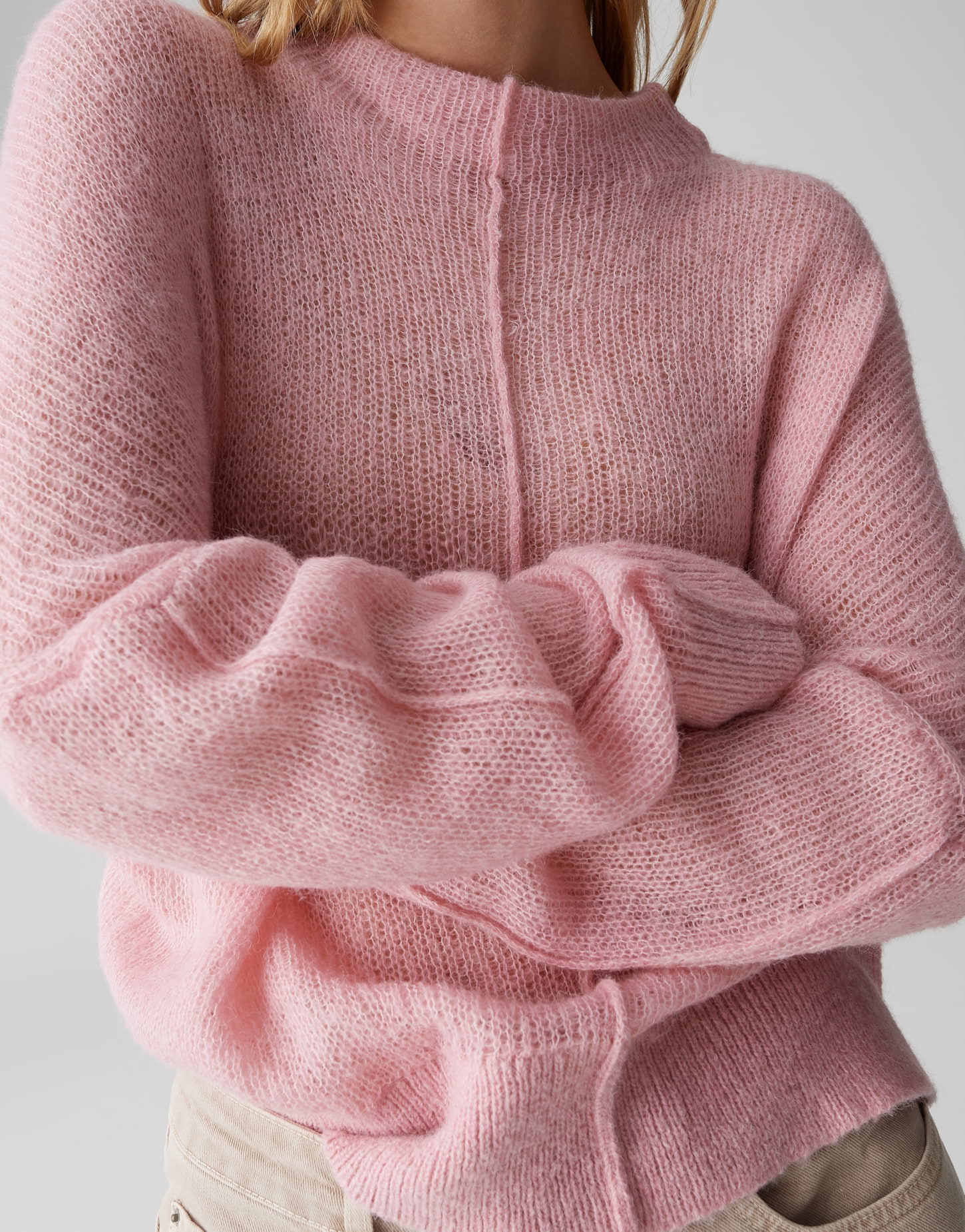 Pullover Puzala rosé online bestellen | OPUS Online Shop
