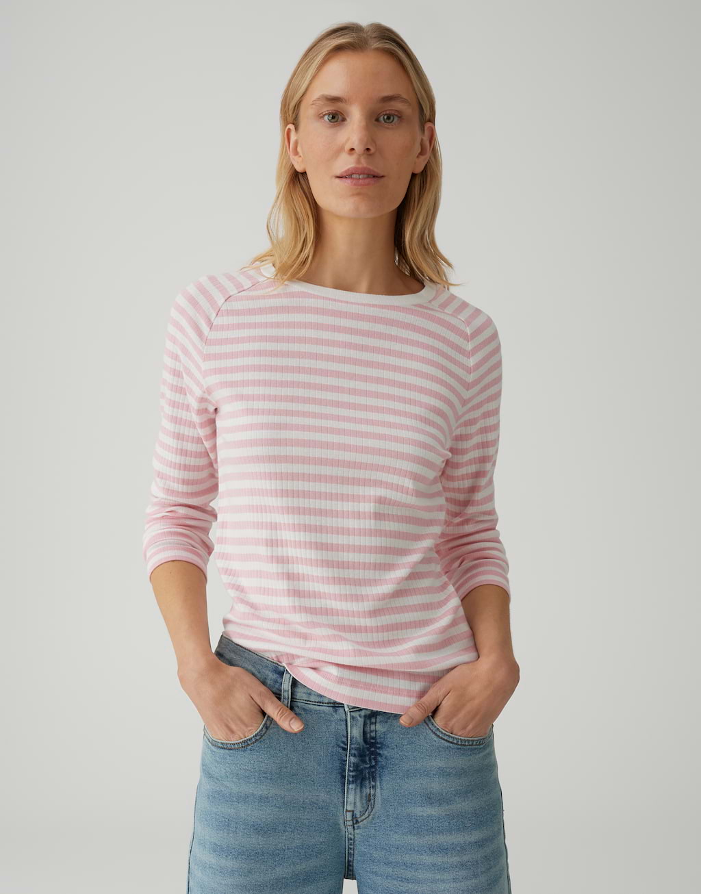 Langarmshirt Sorka rosé online bestellen | OPUS Online Shop