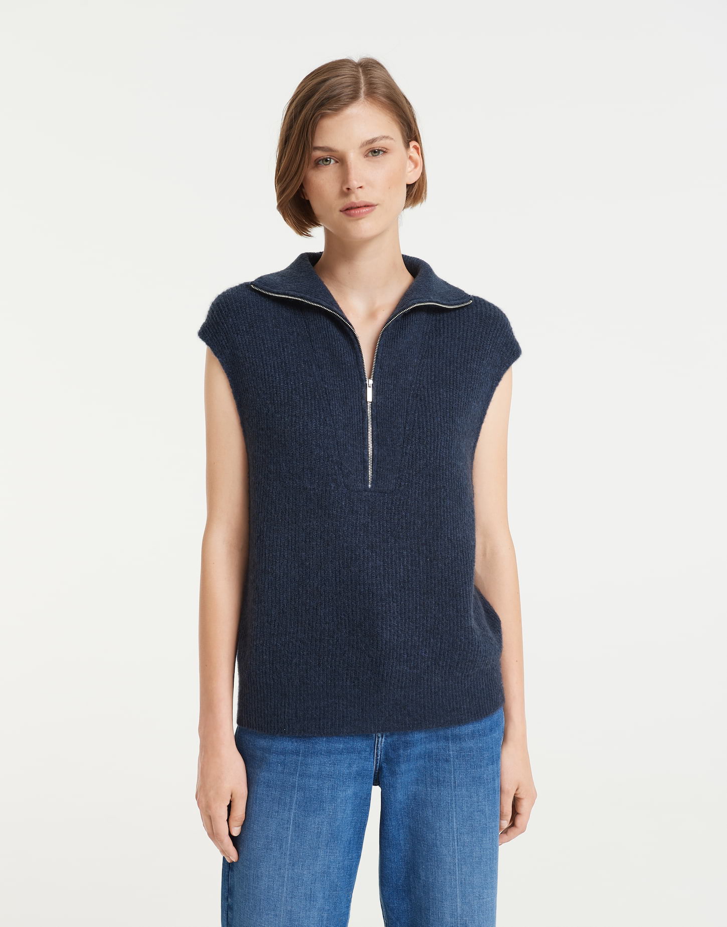 Pullunder Peisini blau online bestellen | OPUS Online Shop