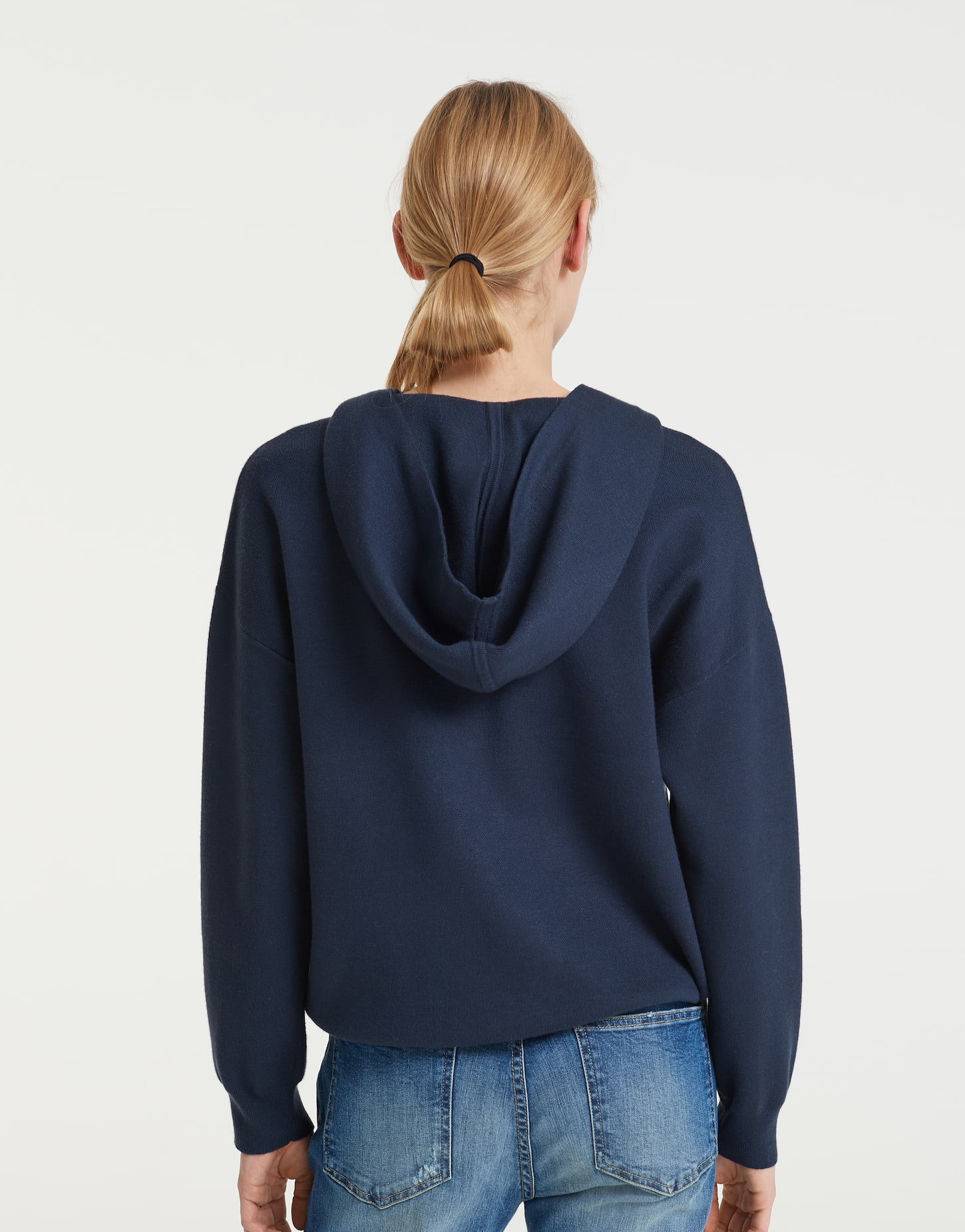 Kapuzenpullover Plamu blau online bestellen | OPUS Online Shop