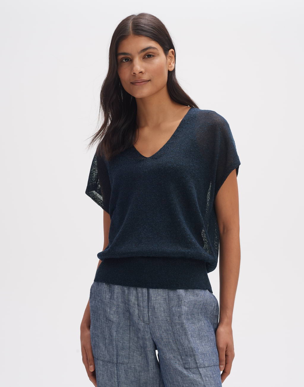 Pullover Pecki blau online bestellen | OPUS Online Shop