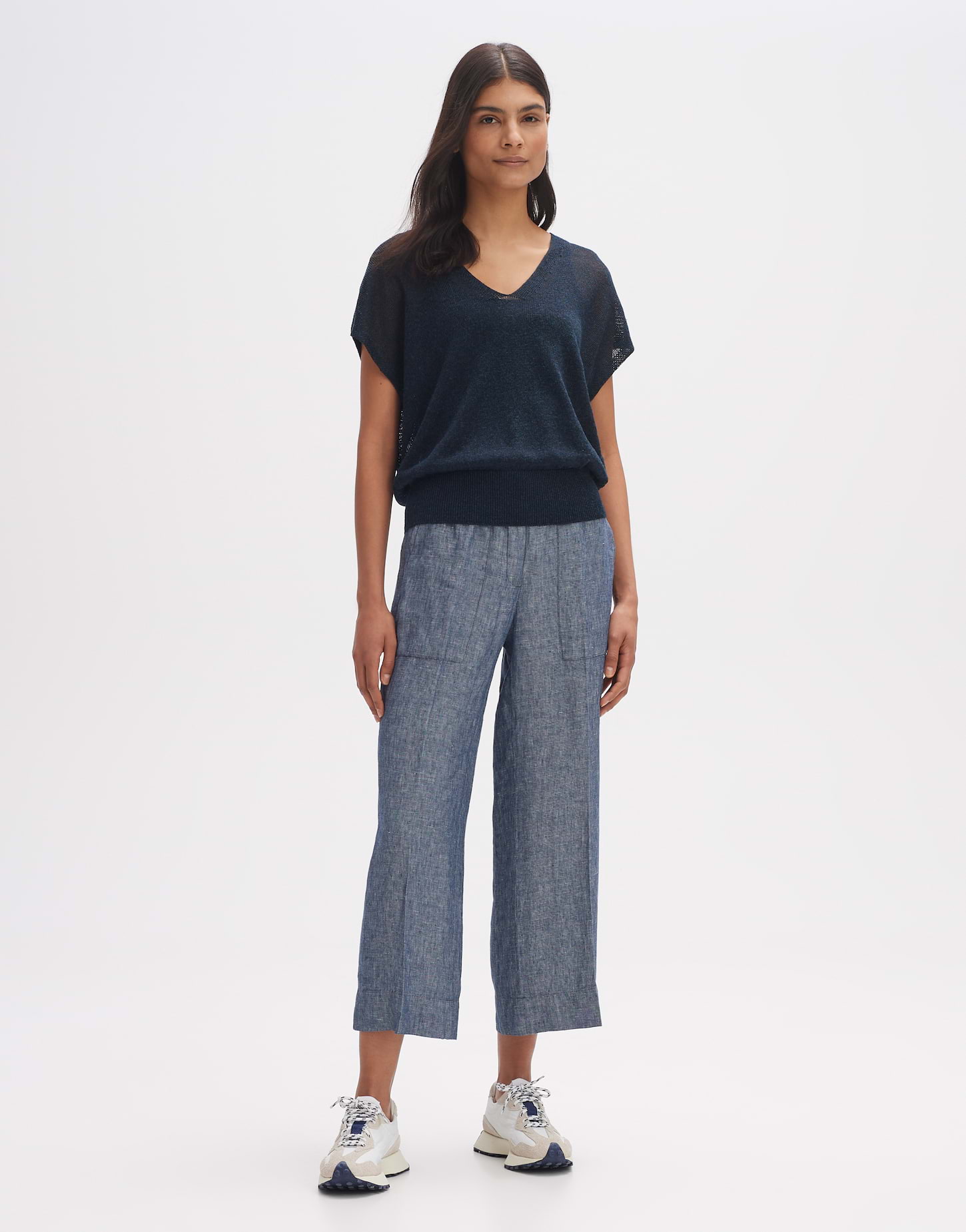 Pullover Pecki blau online bestellen | OPUS Online Shop