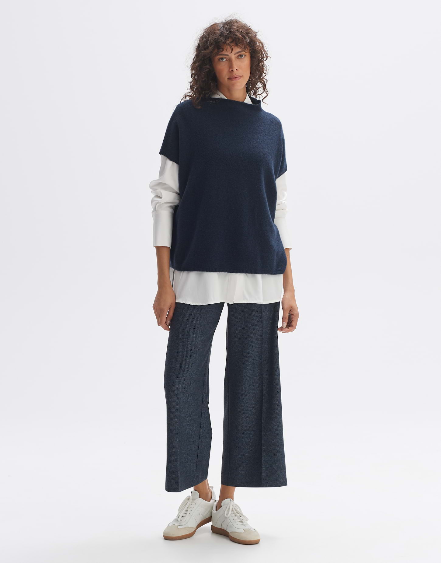 Pullunder Punnel blau online bestellen | OPUS Online Shop