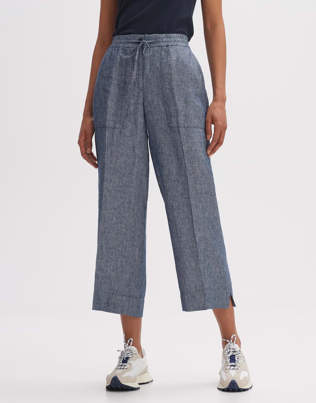 Wide Leg Pants Madeka fresh blue by OPUS | shop your favourites online