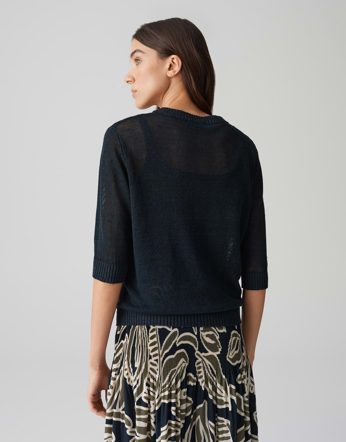 Strickjacke Datina blau online bestellen | OPUS Online Shop