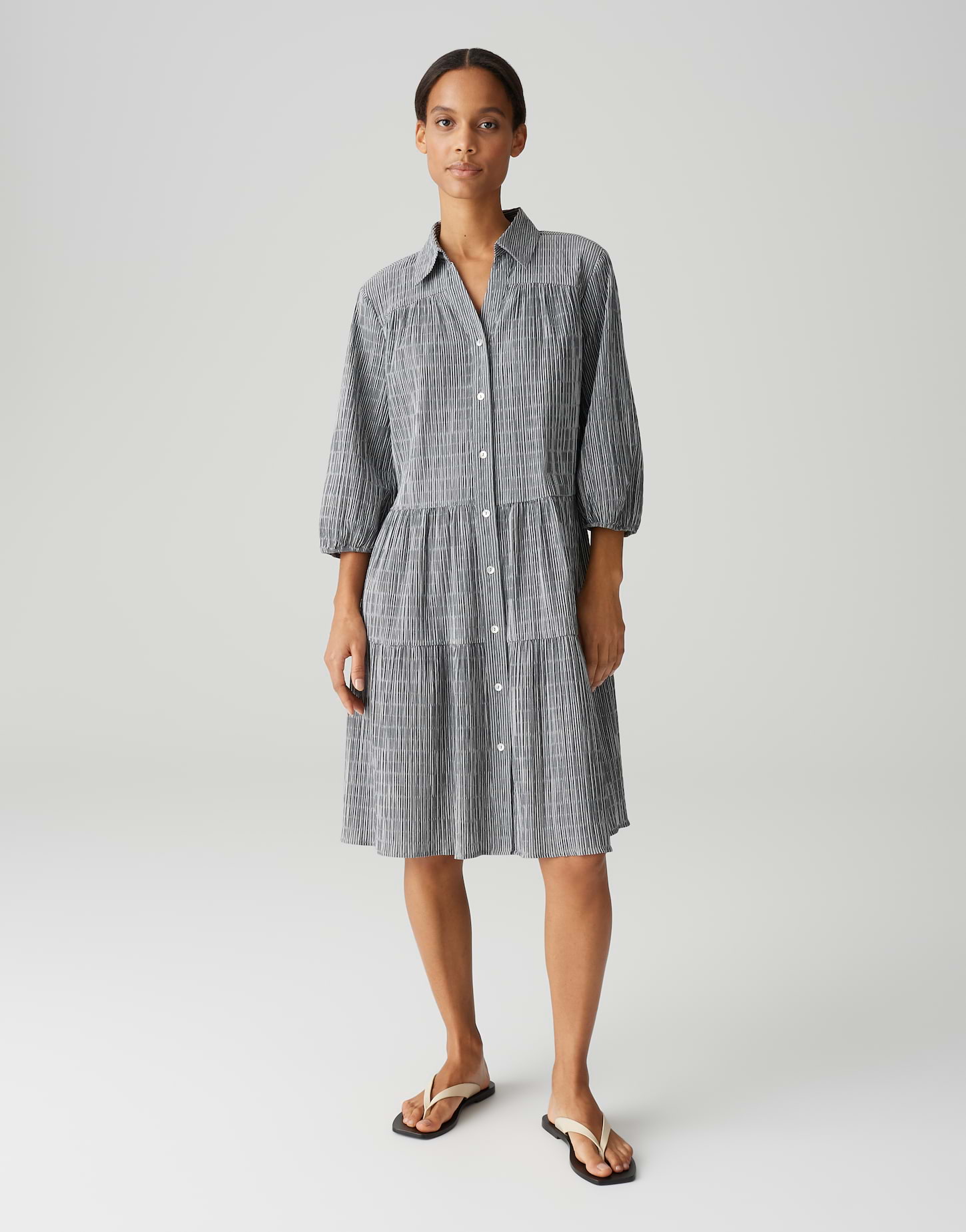 Minikleid Wosta blau online bestellen | OPUS Online Shop