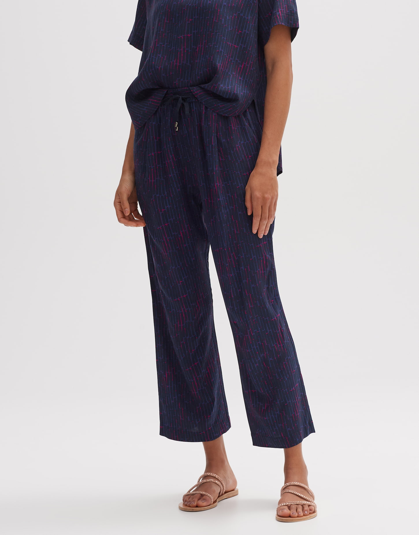 Stoffhose Mahola sunny blau online bestellen | OPUS Online Shop