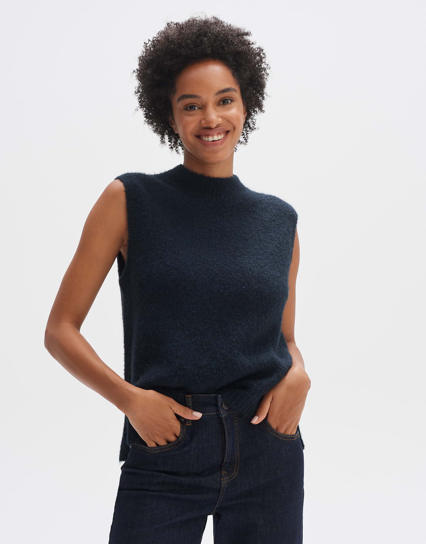 Pullunder Pya blau online bestellen | OPUS Online Shop