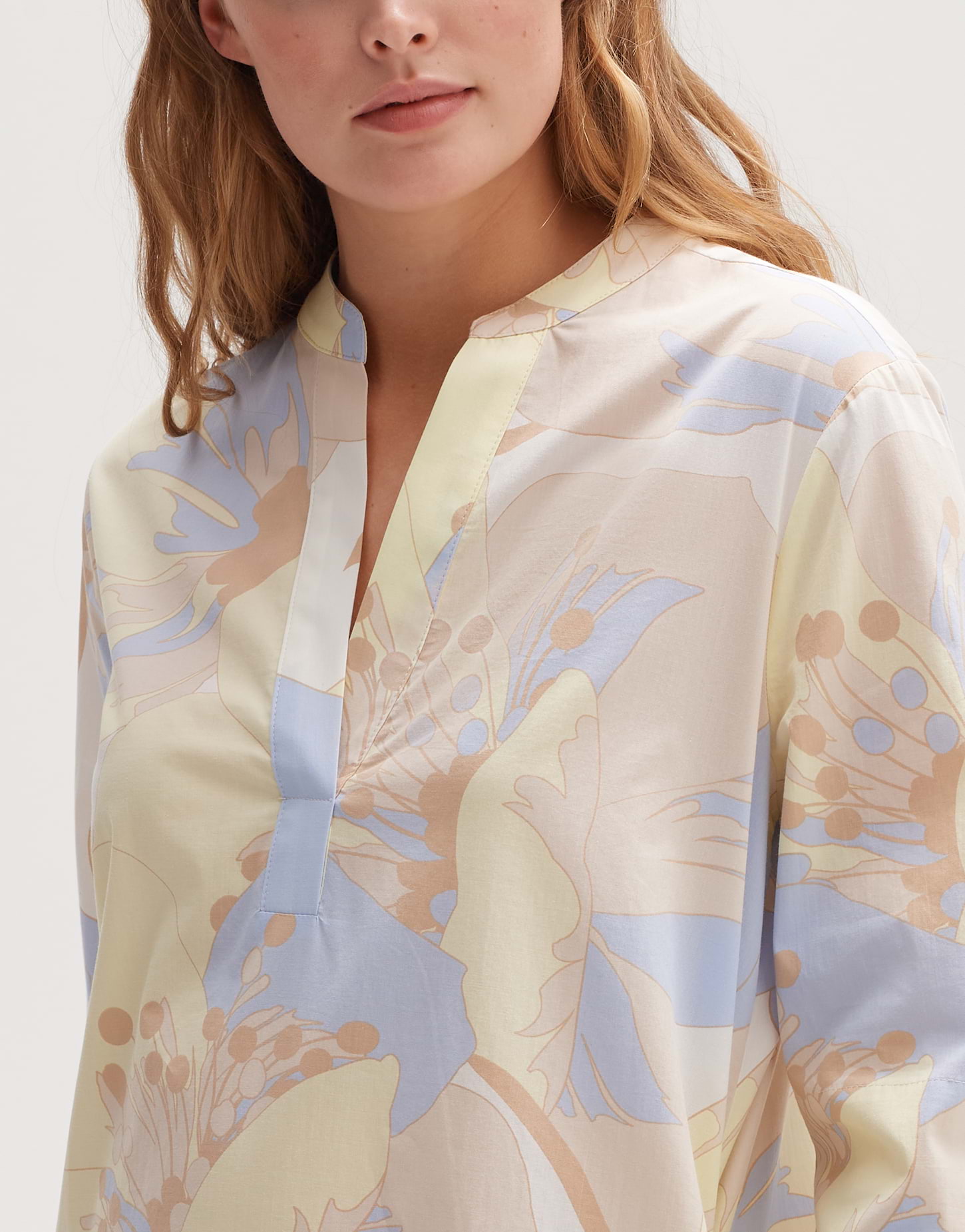 Blusenkleid Wandro blossom blau online bestellen | someday Online Shop