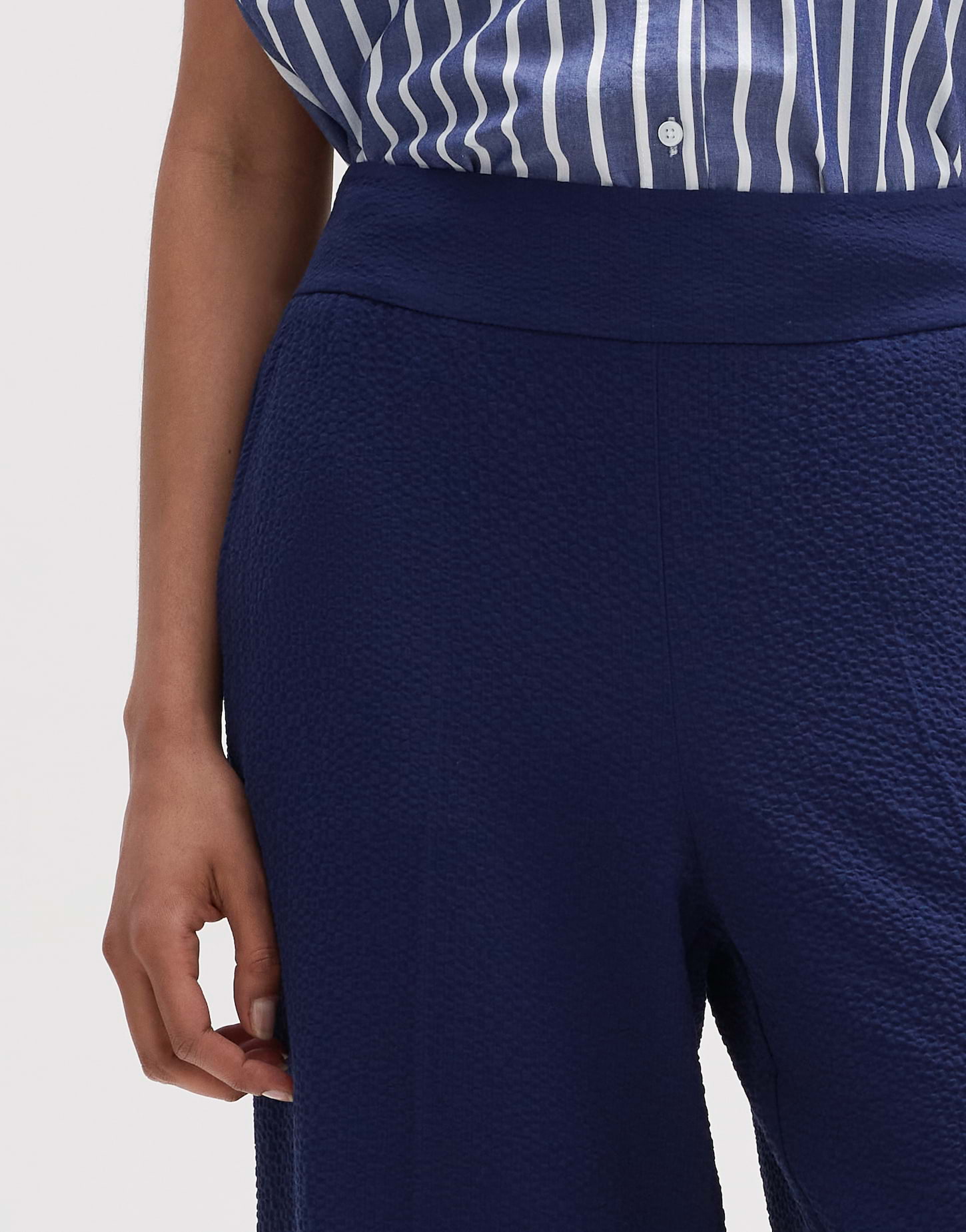Culotte Misha structured blau online bestellen | OPUS Online Shop