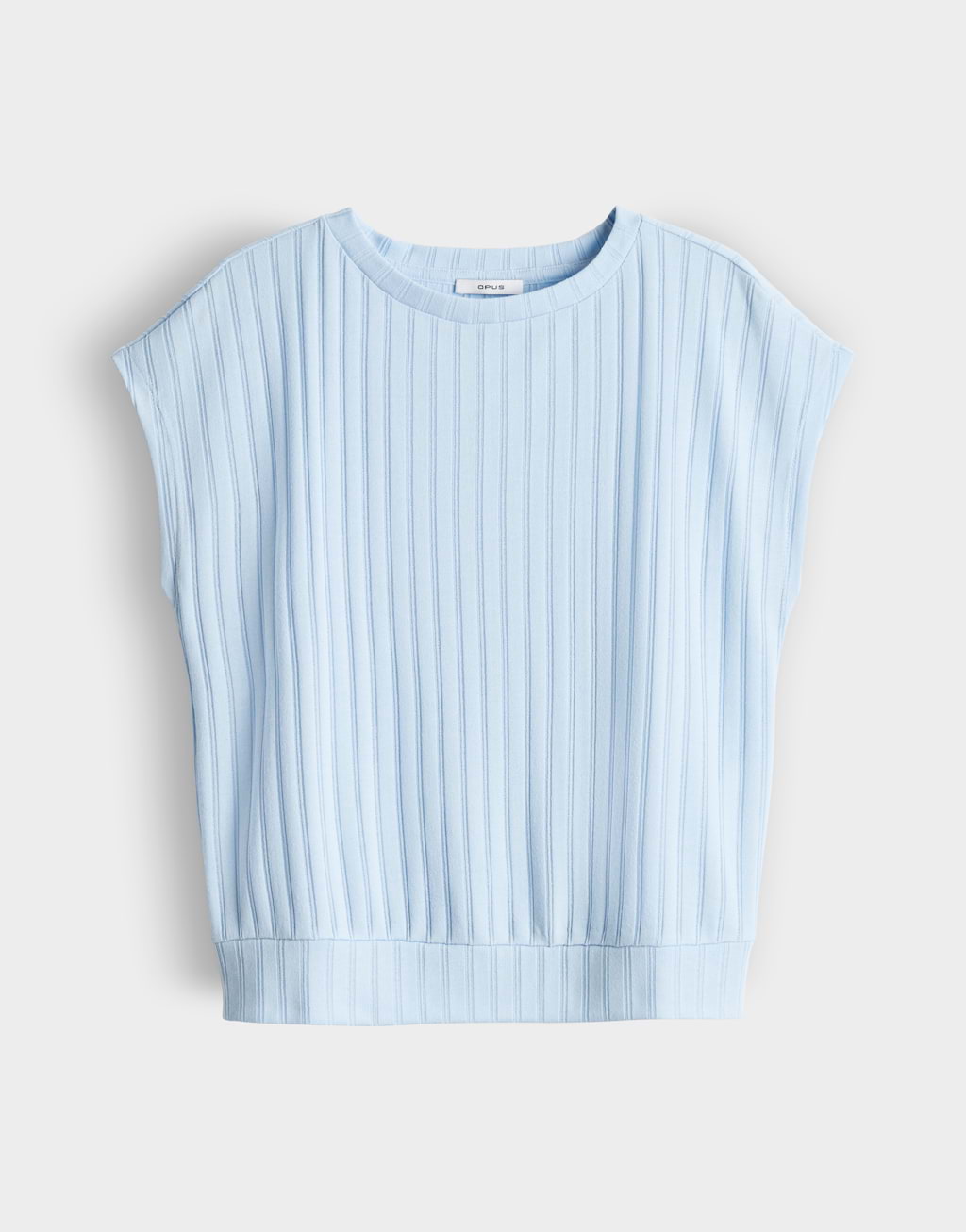 Kurzarmshirt Sapino blau online bestellen | OPUS Online Shop