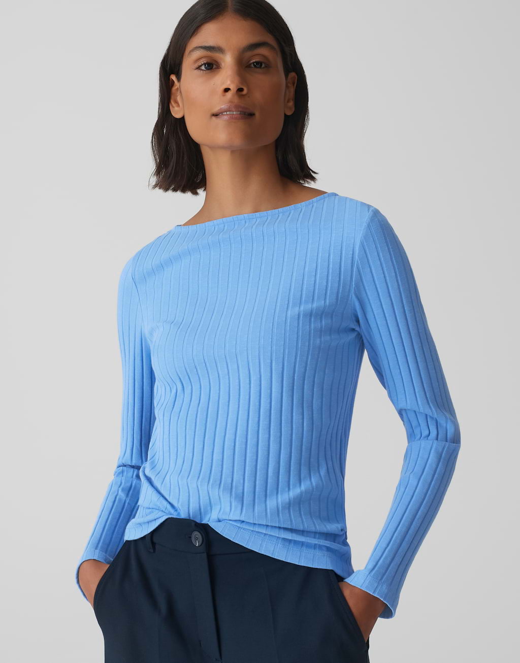 long sleeve shirt Sovke blue by OPUS | shop your favourites online