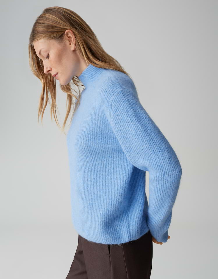 Pullover Parf blau online bestellen | OPUS Online Shop