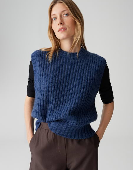 Pullunder Portuna blau online bestellen | OPUS Online Shop