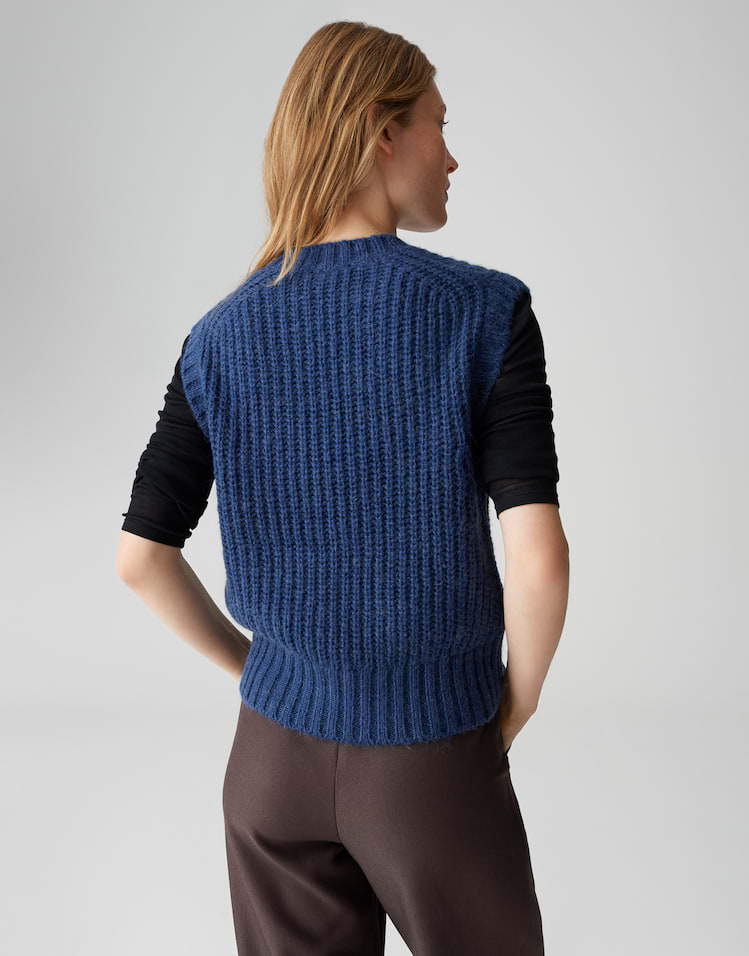 Pullunder Portuna blau online bestellen | OPUS Online Shop