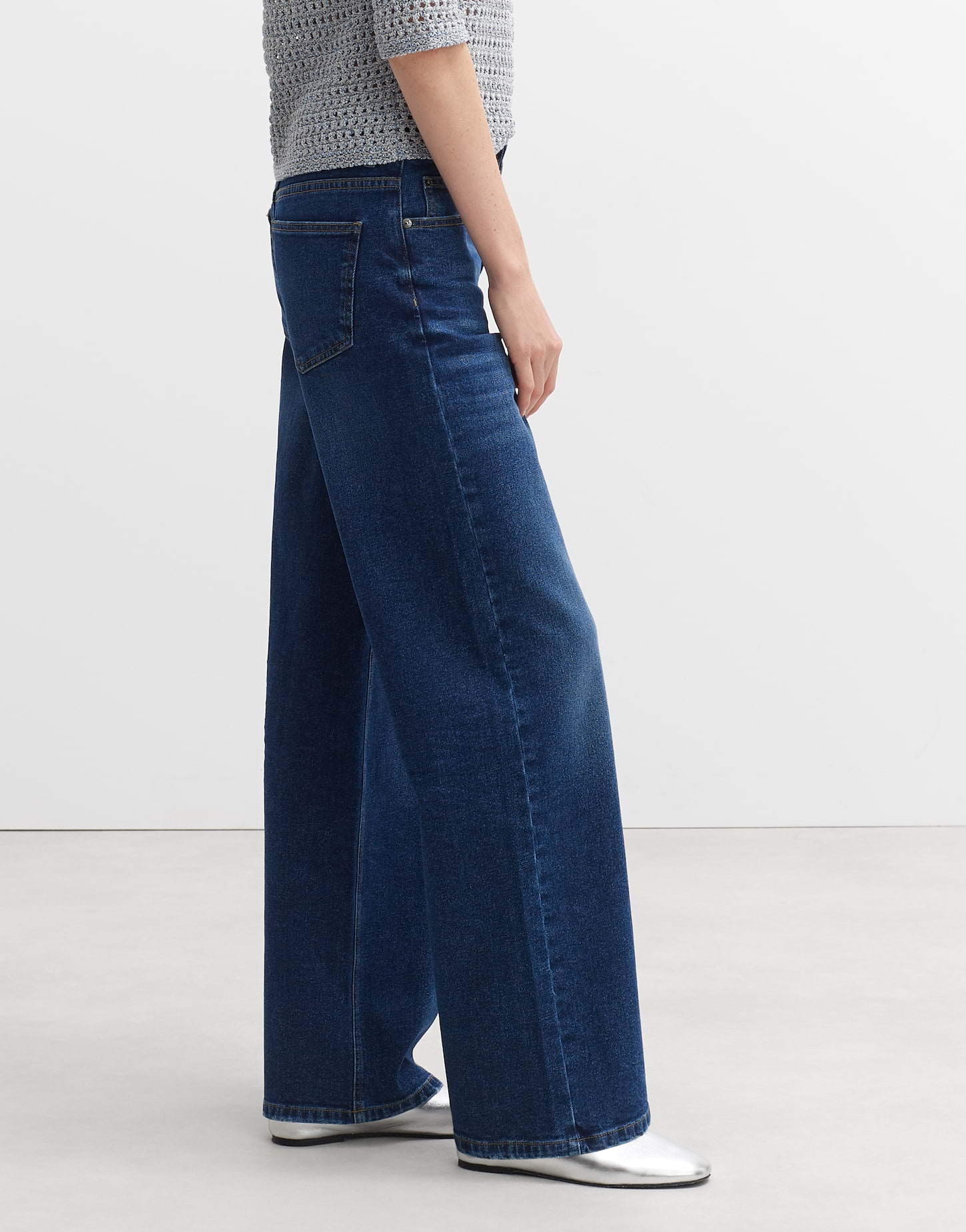 Wide Leg Jeans Marli blau online bestellen | OPUS Online Shop