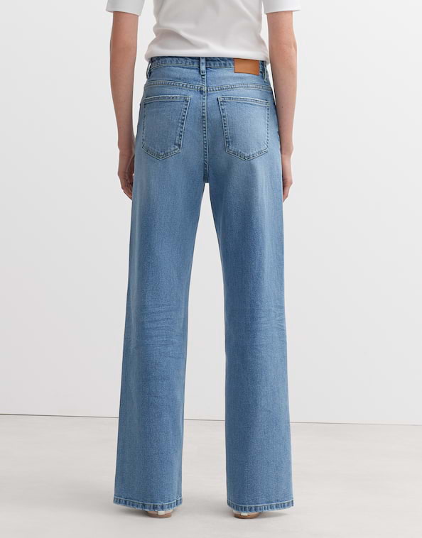 Wide Leg Jeans Marli blau online bestellen | OPUS Online Shop