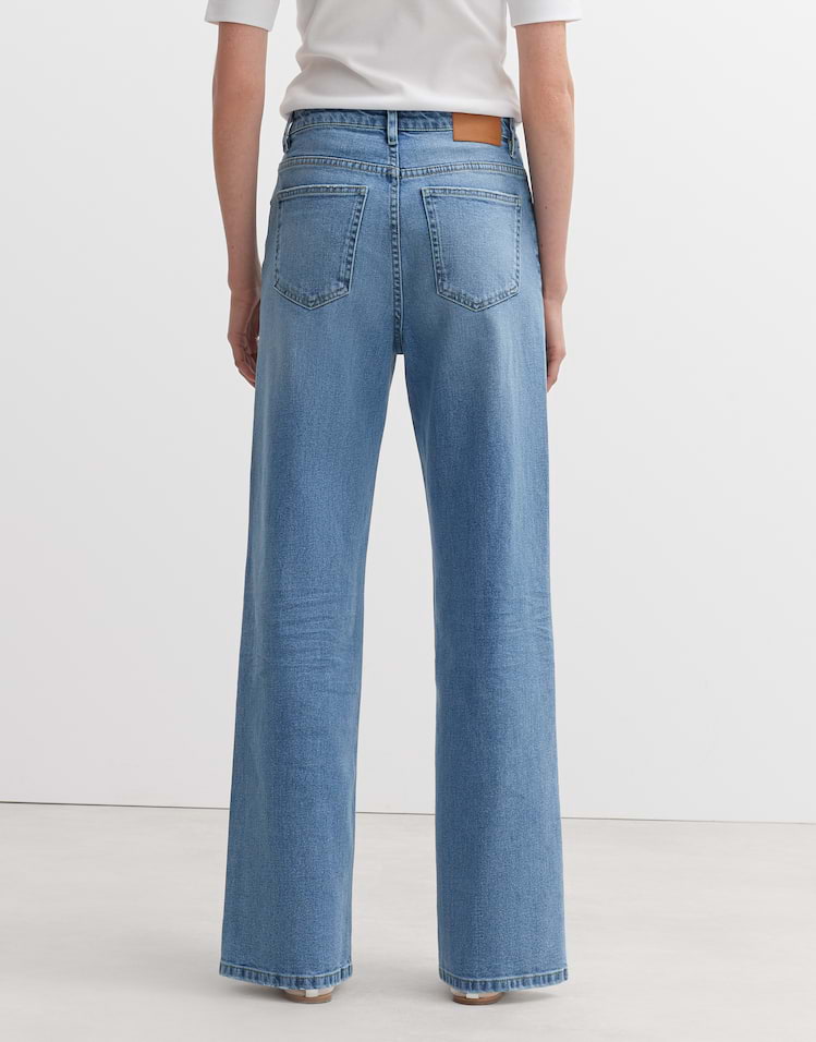 Wide Leg Jeans Marli blau online bestellen | OPUS Online Shop