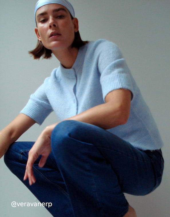 Flared Enja smooth blau online bestellen | OPUS Online Shop