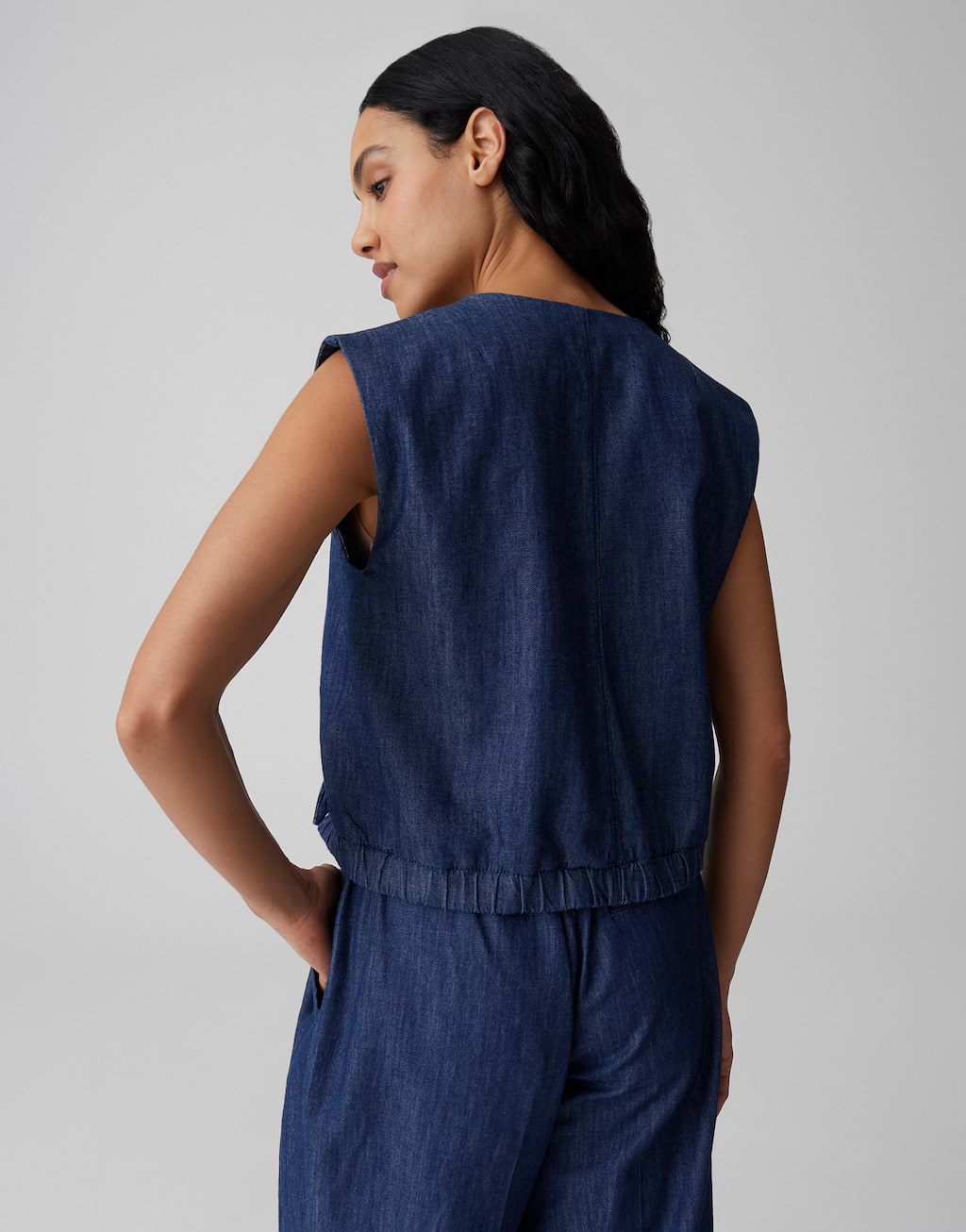 Weste Wiona blau online bestellen | OPUS Online Shop