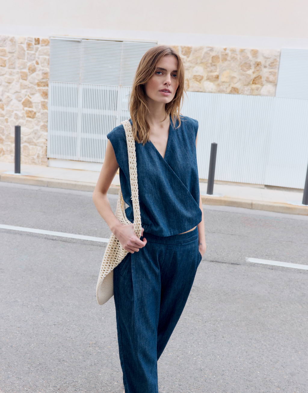 Weste Wiona blau online bestellen | OPUS Online Shop