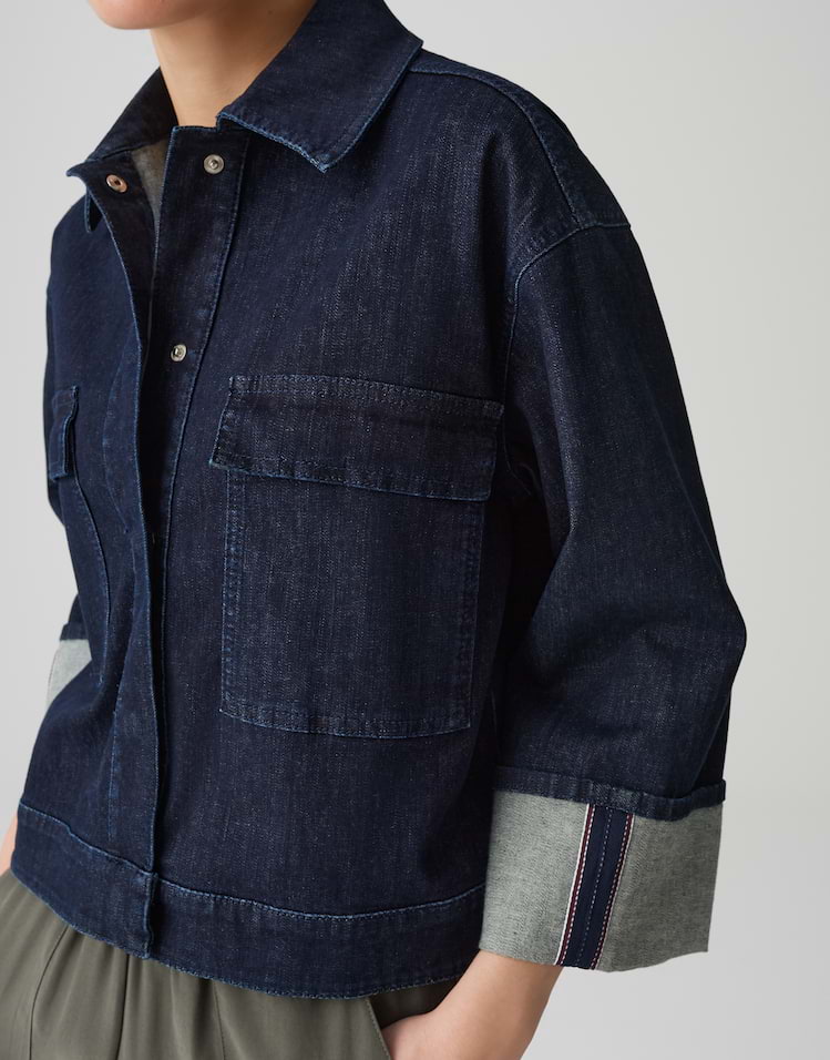 Jacke Hollice blau online bestellen | OPUS Online Shop
