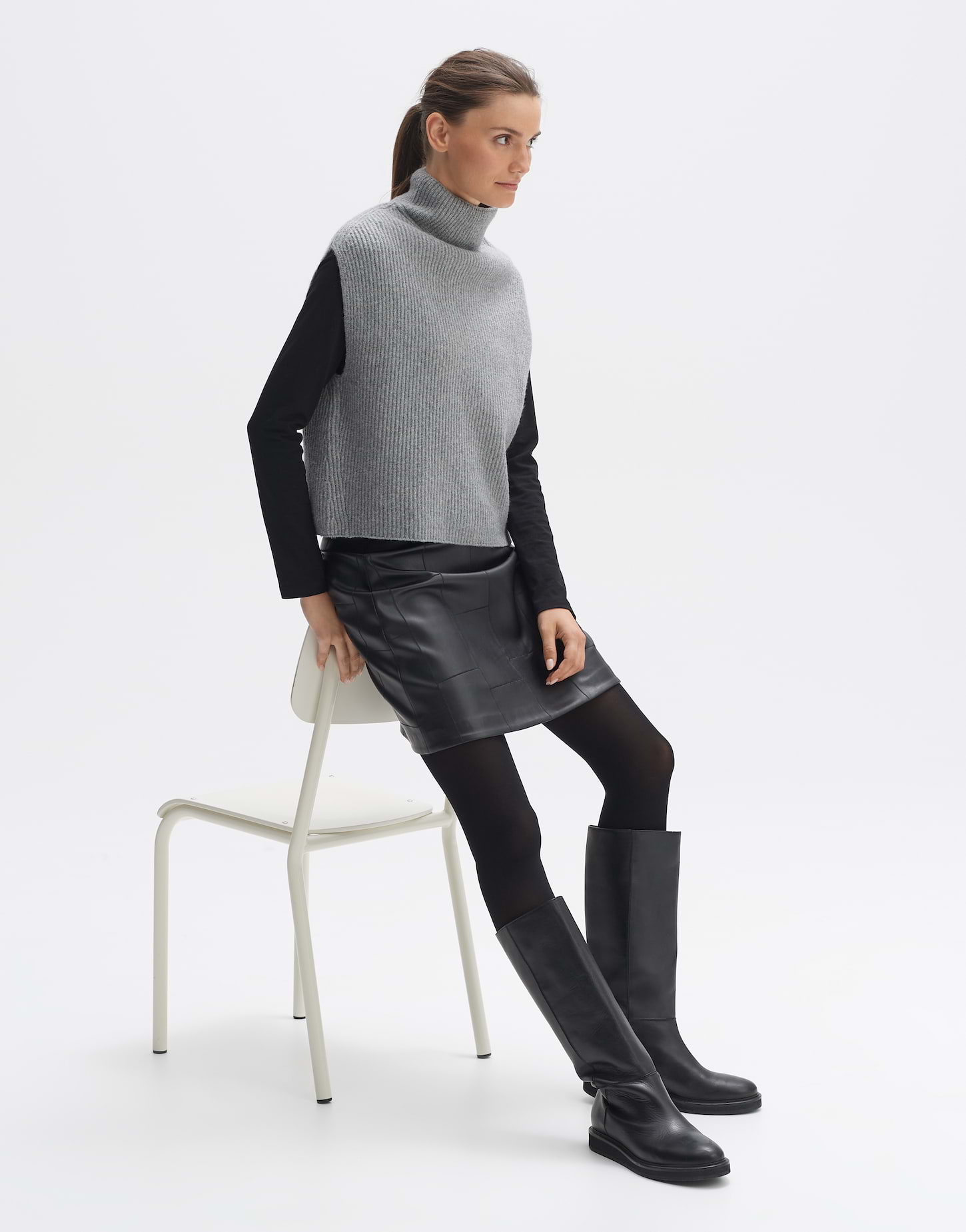 Pullunder Palisa grau online bestellen | OPUS Online Shop