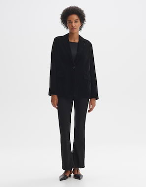 velvet blazer Jasena black by OPUS | shop your favourites online