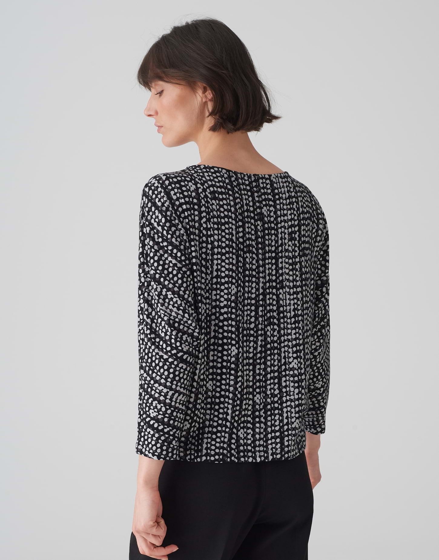 Dreiviertelarmshirt Sebry shine schwarz online bestellen | OPUS Online Shop