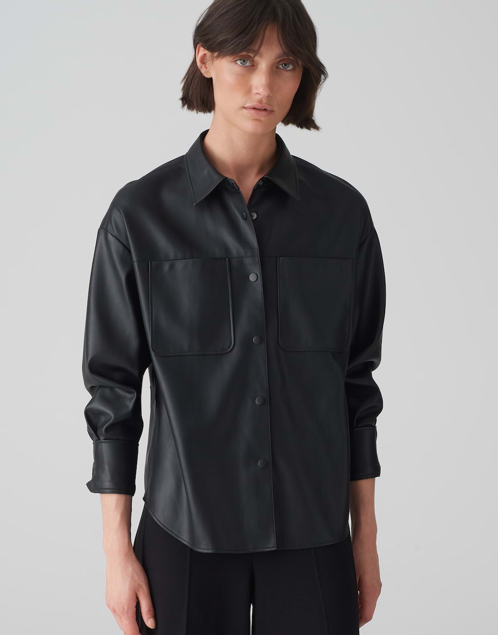 long sleeve blouse Firius black by OPUS | shop your favourites online